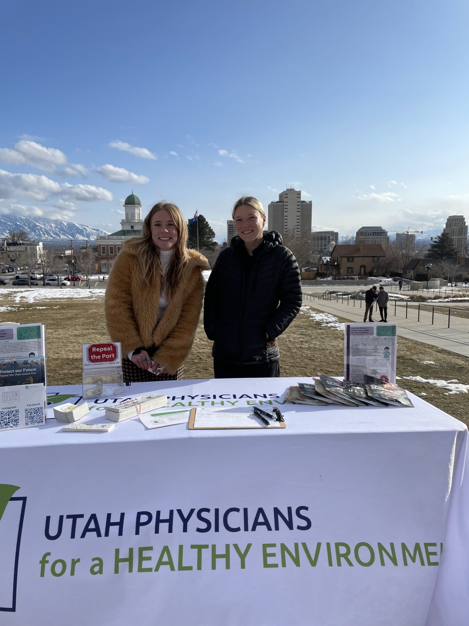UPHE at Friday’s for Future Rally – Utah Physicians for Healthy Environment